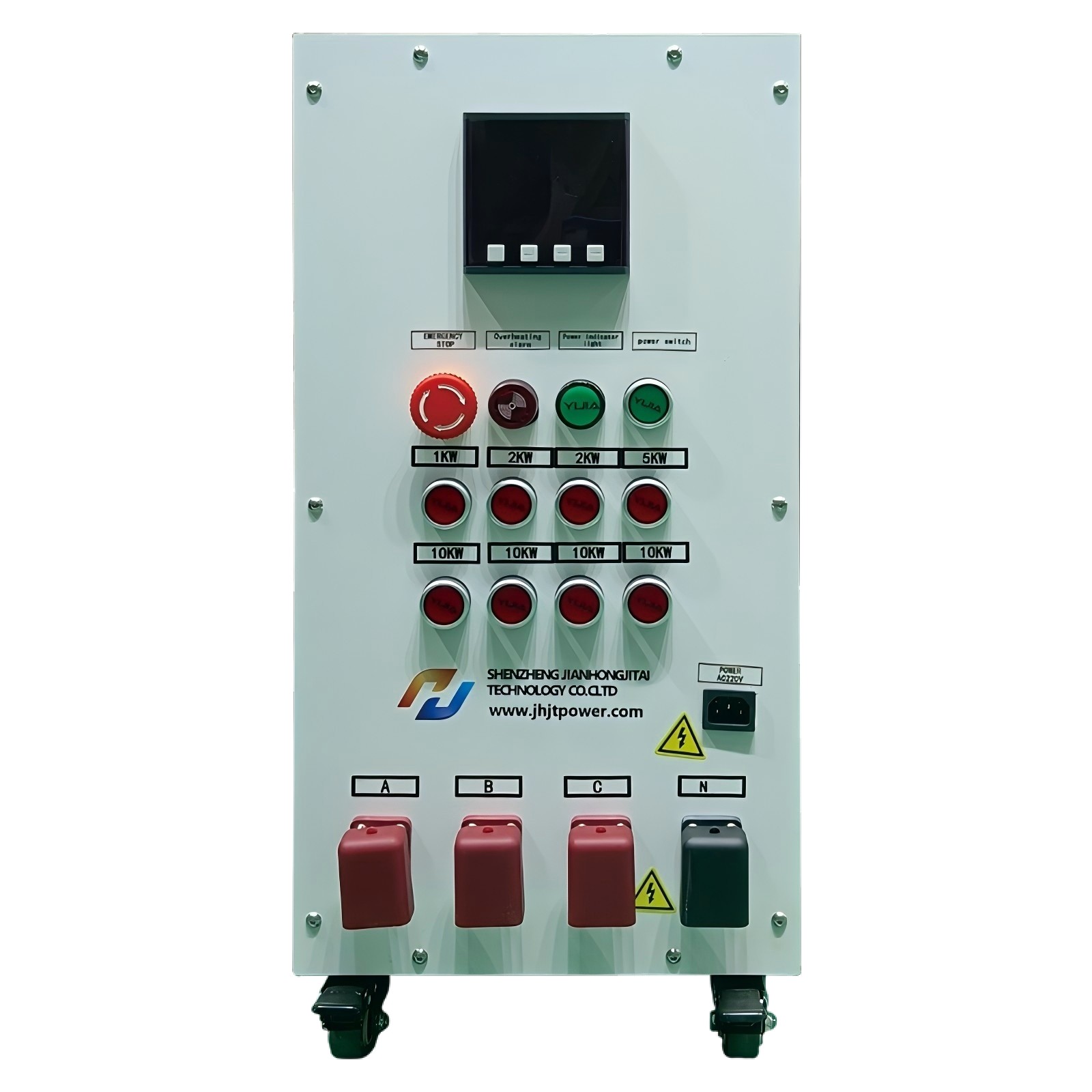 50kw Portable Ac Load Bank 380v Ac380v 3 Phase Manual Power Adjustable ...