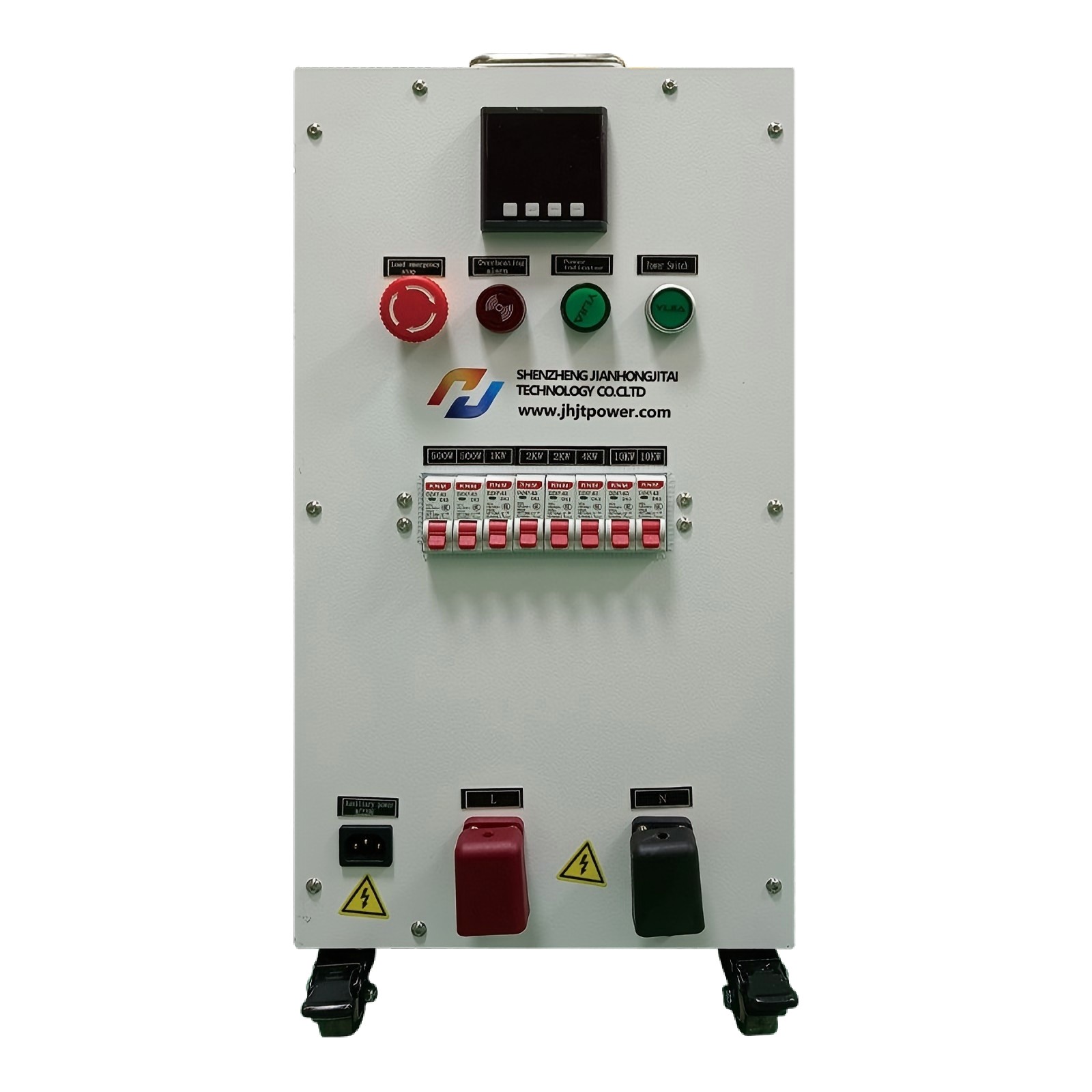 30KW 220V Ac Resistive Load Bank Accurate Load Control For Generator ...